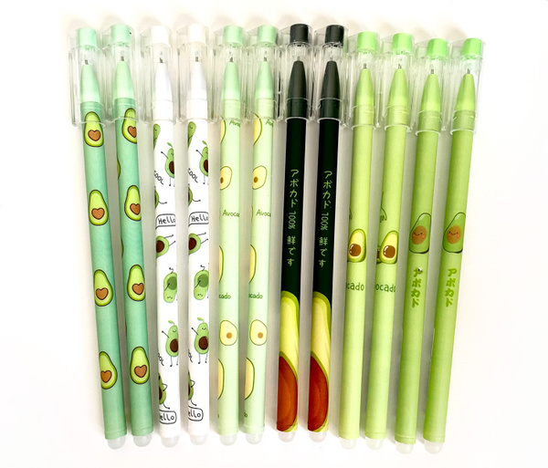 Aodemei Набор ручек Гелевая, толщина линии: 0.5 мм, цвет: Синий, 12 шт ...