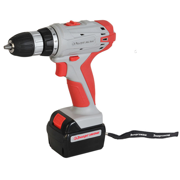 Дрель-шуруповерт Энергомаш ДШ-14Л, От аккумулятора - купить по низкой ...