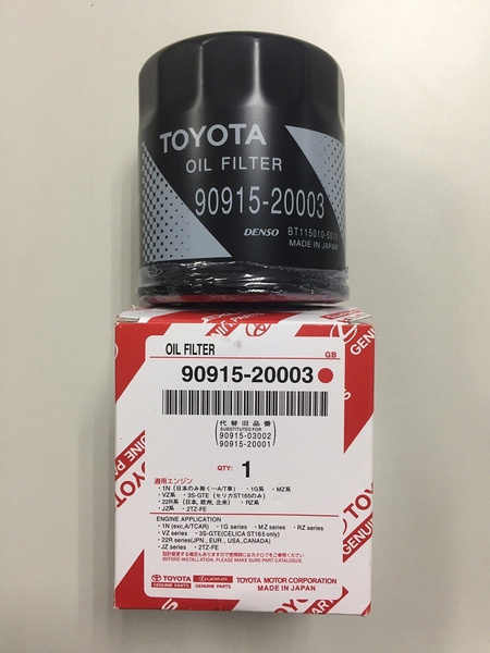 Toyota Фильтр масляный арт. 9091520003, 1 шт. купить на OZON по низкой ...