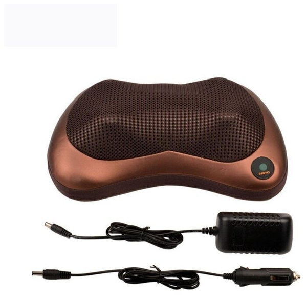 Массажная подушка с подогревом для шеи и спины Persilio Massage Pillow ...