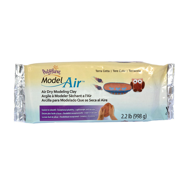 Sculpey Model Air полимерная глина AD2222 1000 г T терракотовый T ...