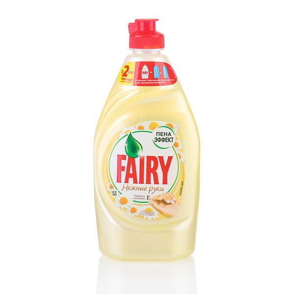 Средство для мытья посуды FAIRY Нежные руки Ромашка вит Е, 450 мл ...