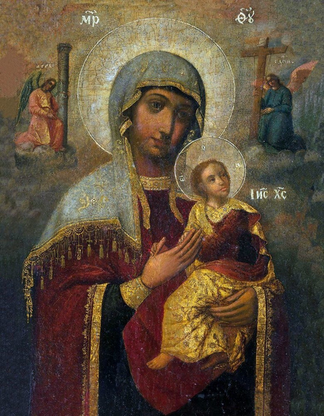 Благовещенская Икона Божья Матерь Страстная - купить по низким ценам в ...