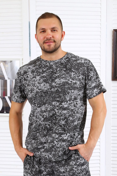 Футболка TOONTEX, размер 54, цвет серый, хлопок 100% - купить по выгодной цене в интернет ...