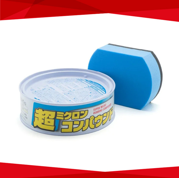 Полироль автомобильный Soft 99 Micro Rubbing Compound 180гр для светлых ...