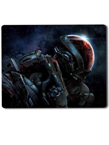 Геймерский коврик Mass Effect (масс эффект, персонаж, шепард, игра ...
