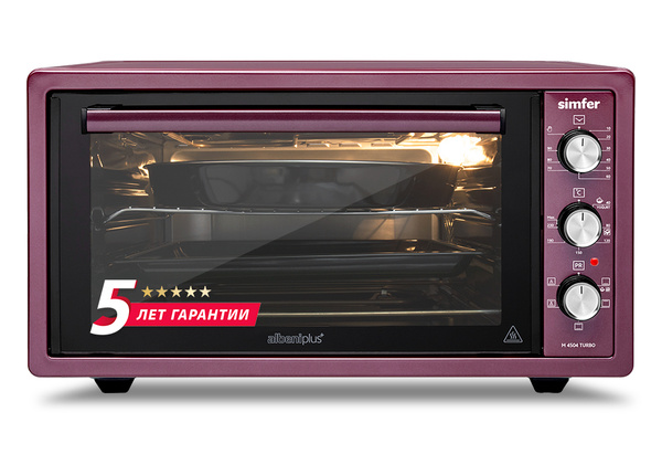 Мини-печь Simfer M4504, фиолетовый, 45 л купить по низкой цене с доставкой в интернет-магазине ...