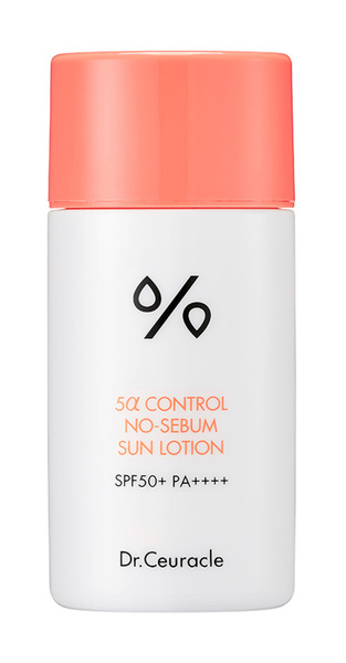DR.CEURACLE 5 alpha Control No Sebum Sun Lotion Лосьон для лица солнцезащитный SPF 50, 50 мл ...