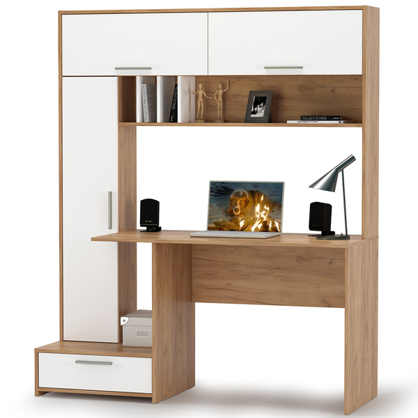 Письменный стол Моби М24 Лайт 03 243 150х57х180 см купить по выгодным ценам в интернет