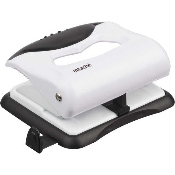 Дырокол Attache Master до 16 лист, белый/черный - купить с доставкой по ...