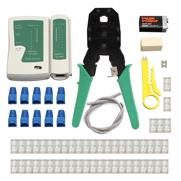 Характеристики Ethernet LAN Kit Кабель Высокого Качества Обжимной ...