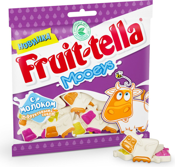 Мармелад жевательный Fruittella Mooyes, 138 г - купить с доставкой по ...