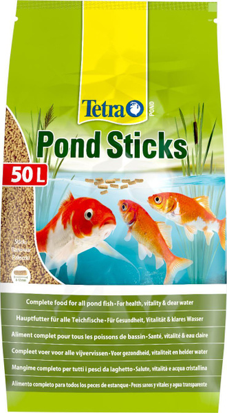 Корм для прудовых рыб Tetra Pond Sticks 50л - купить с доставкой по ...