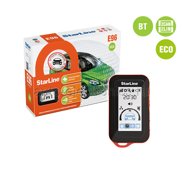 Автосигнализация StarLine E96 v2 BT 2CAN+4LIN купить по выгодной цене в интернет-магазине OZON ...
