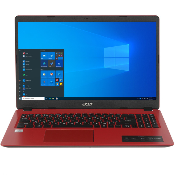Ноутбук Acer Aspire 3 A315-56-5430 (NX.HS7ER.001), красный купить по ...