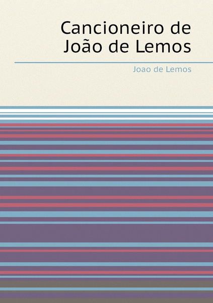 Cancioneiro de Joao de Lemos - купить с доставкой по выгодным ценам в интернет-магазине OZON в ...