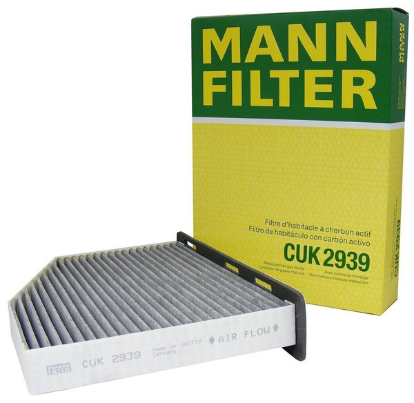 Фильтр салонный MANN FILTER CUK 2939 - купить по выгодным ценам в ...