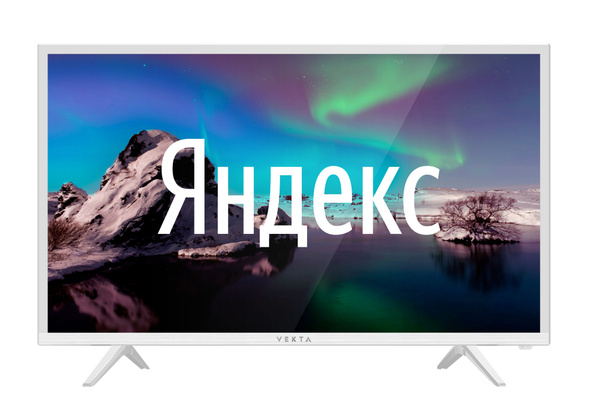 Купить телевизор VEKTA LD-43SF4815WS, белый 43" - купить с доставкой по ...