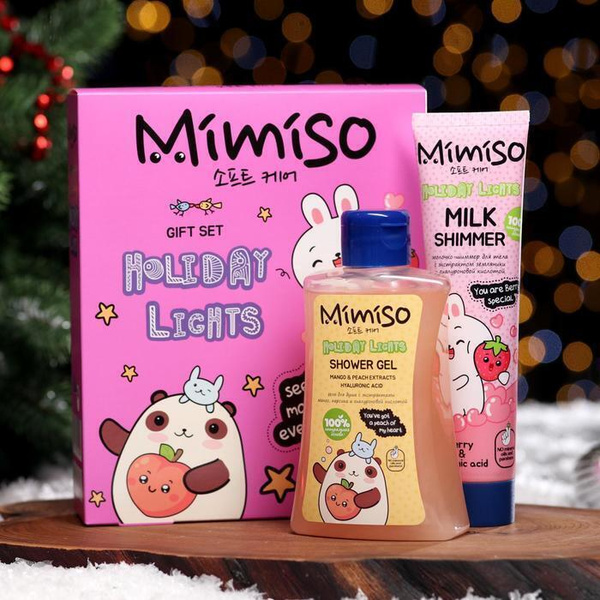 Подарочный набор Mimiso Holiday Lights Гель для душа 250 мл крем для ...