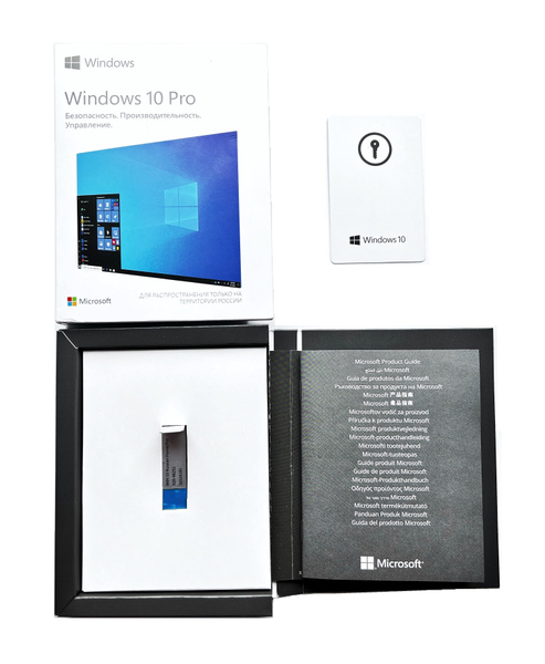 Microsoft Windows 10 Pro 32/64-bit Box Retail ( Коробочная версия ...