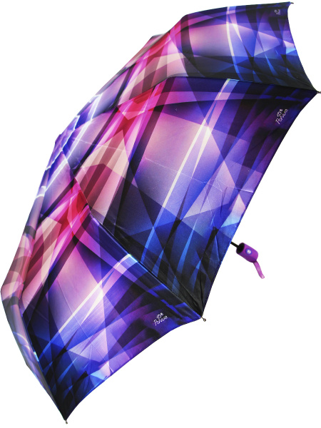 Зонт Popular Umbrella, Полный автомат, 3 сложения, розовый, фиолетовый купить по низкой цене в ...