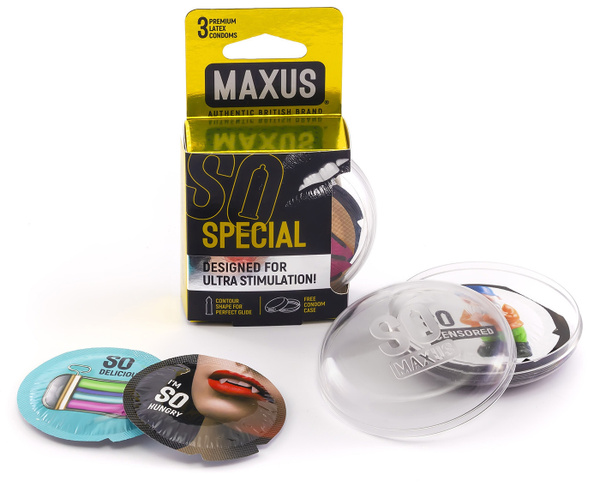 Презервативы точечно-ребристые MAXUS AIR Special №3 (Пластиковый кейс) купить на OZON по низкой ...