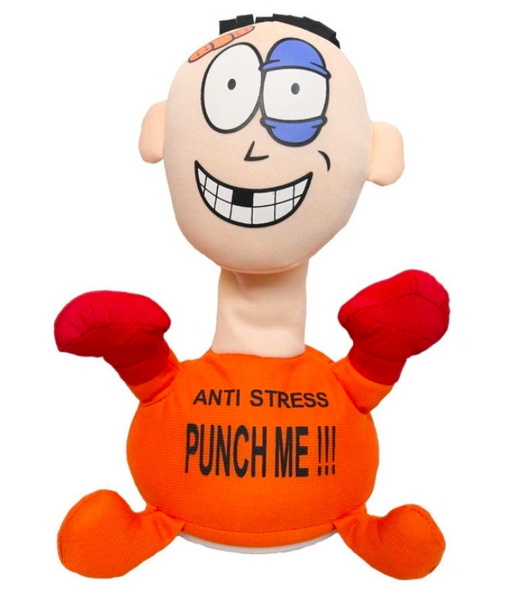 Мягкая игрушка антистресс на батарейках - Punch Me - Ударь Меня ...