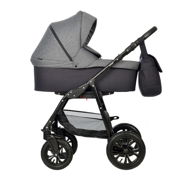 Коляска CHARLOTTE Sity 2в1 (Indigo) (Cs 04 (черный+т.серый)) - купить с ...