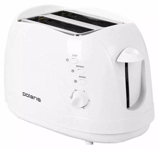Тостер Polaris PET-0702L, белый купить по выгодной цене в интернет ...