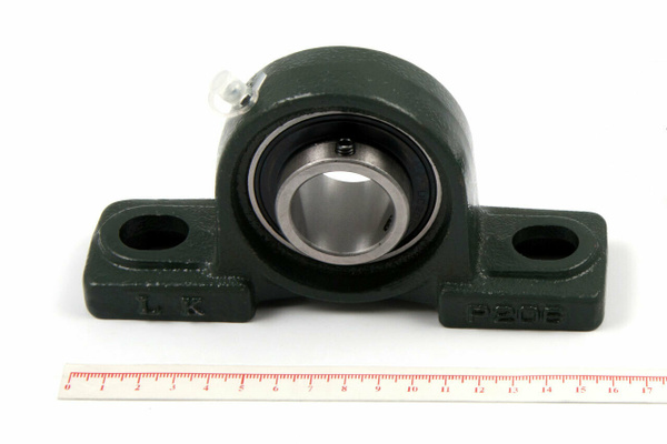 Узел подшипниковый, диаметр 30 мм, 1 шт., арт. Подшипниковый узел 480206 (UCP 206) (е=121 мм ...