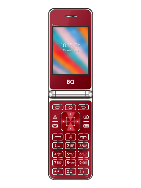 Мобильный телефон BQ 2445 Dream, красный - купить по выгодной цене в ...