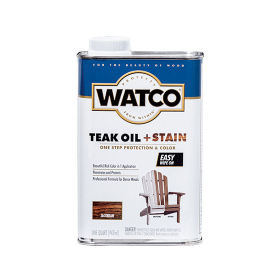 Тиковое масло для дерева и мебели WATCO TEAK OIL STAIN, быстросохнущие ...