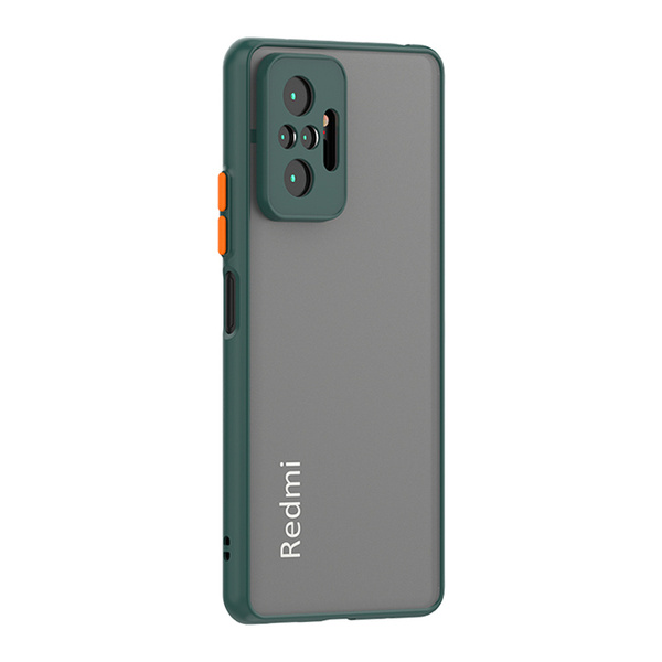 Матовый чехол для Xiaomi Redmi Note 10 Pro/Сяоми Редми Ноут 10 Про с ...