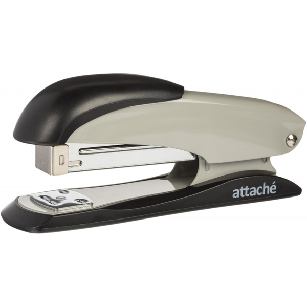 Степлер Attache № 24/6 до 25листов, серо-черный - купить с доставкой по выгодным ценам в ...