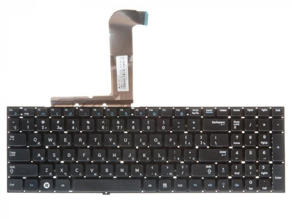 Клавиатура / Keyboard для ноутбуков Samsung QX530, RC530, RF510, RF511 ...