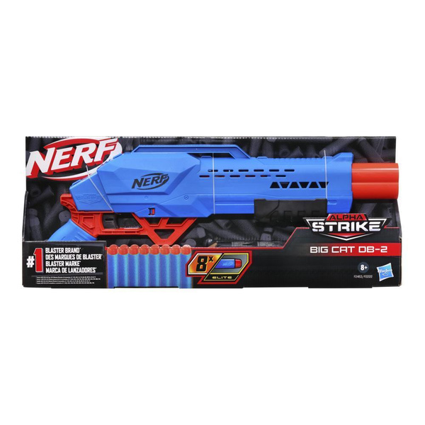 Бластер NERF (Нёрф) ALPHA STRIKE BIG CAT DB-2 F2463/F2222 HASBRO ...