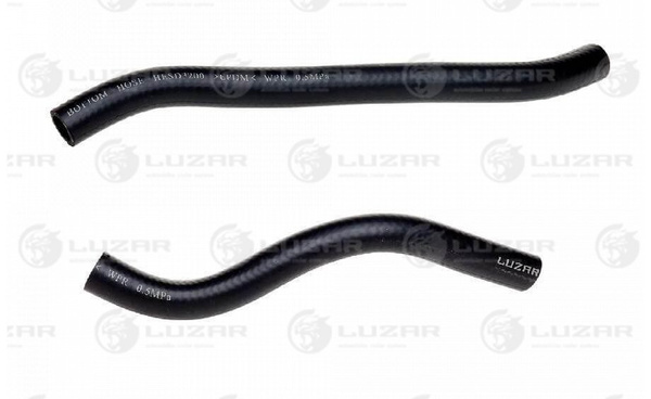 Кмпл патрубков отоп. epdm для а м ваз 2170-2173 приора (2шт.) Luzar ...