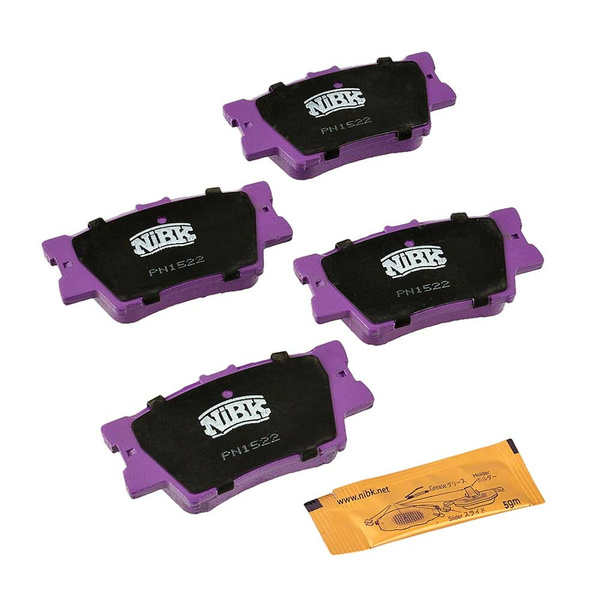 Колодки тормозные NiBK PN1522 Задние - купить по низким ценам в ...