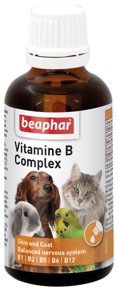 Vitamine B Complex (Beaphar) кормовая добавка для всех домашних ...