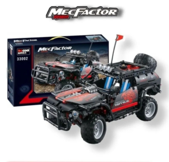 Конструктор MecFactor Внедорожник Черный скорпион / сборная модель ...