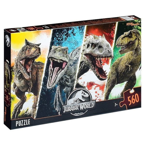 Пазлы Step Puzzle 560 элементов "Парк юрского периода" Universal Pictures (97098) - купить с ...
