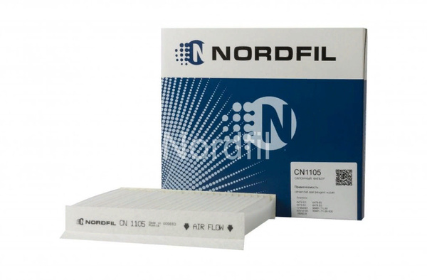 Салонный фильтр NORDFIL Фильтр салона на Fiat Doblo(263кузов) , Fiorino ...