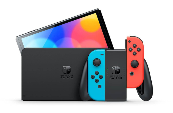 Nintendo Switch OLED Neon, Нинтендо Свитч Олед неон - купить с ...