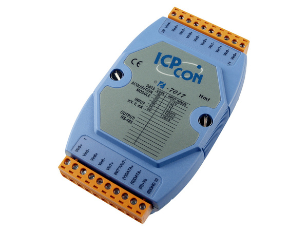 Модуль с 8 каналами аналогового ввода ICP CON I-7017 CR - купить с доставкой по выгодным ценам в ...