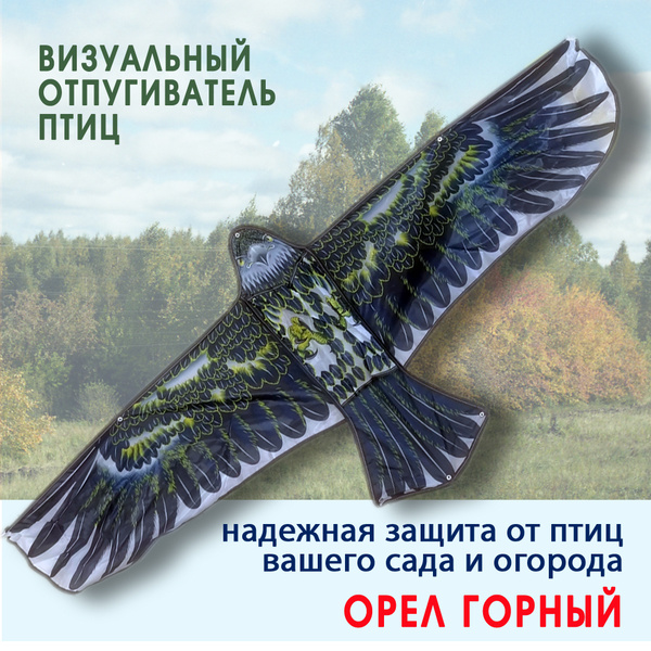 Визуальный отпугиватель птиц ОРЕЛ ГОРНЫЙ размер 154*66 - купить с ...