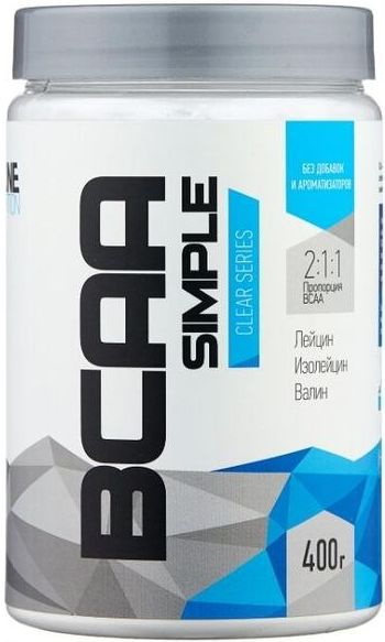 Аминокислоты BCAA (БЦАА) R-Line BCAA Powder (400 г) Нейтральный ...