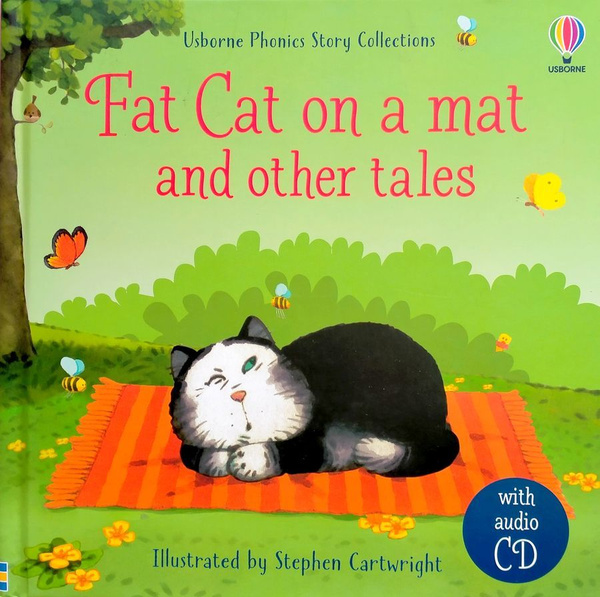 Usborne Phonics Stories Collection Fat cat on a mat and other tales ...