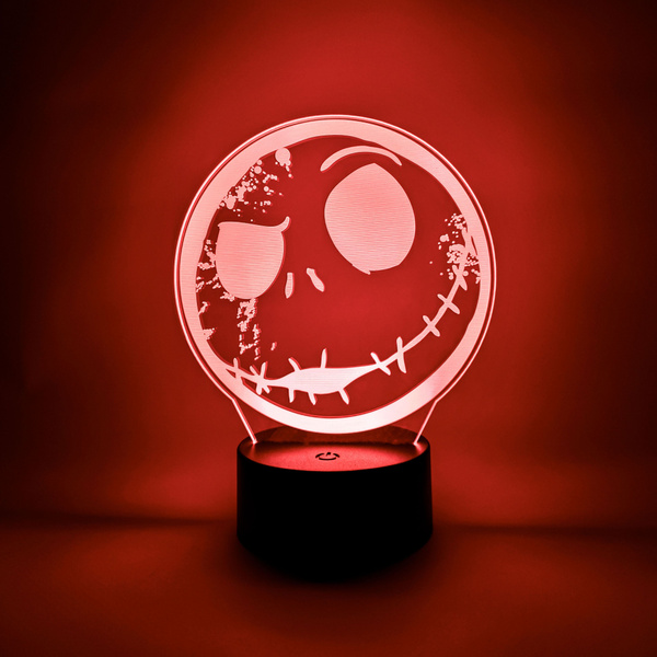 Купить LED светильник Джек Скеллингтон из мультфильма "Кошмар перед ...