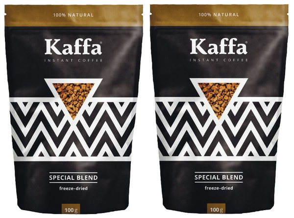 Кофе растворимый Kaffa Special Blend 100гр, 2 упаковки - купить с доставкой по выгодным ценам в ...