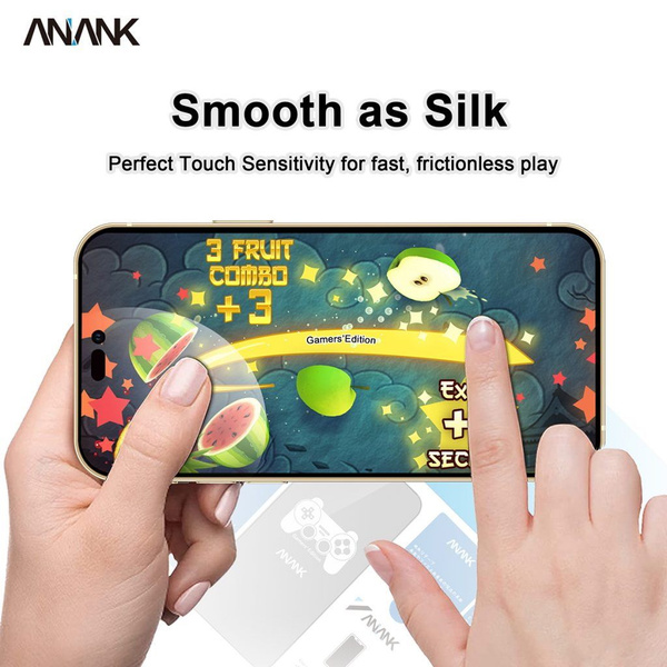 Защитное стекло ANANK 2.5D Reinforced Matte-Finish for iPhone 14 Pro 6. ...